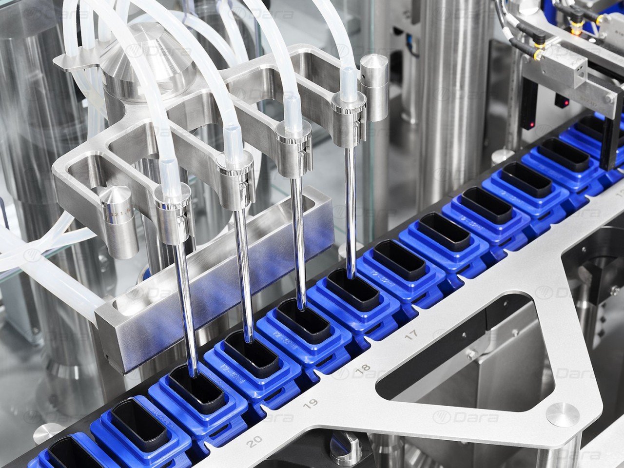 Automatic processing of diagnostic reagent bottles – New
